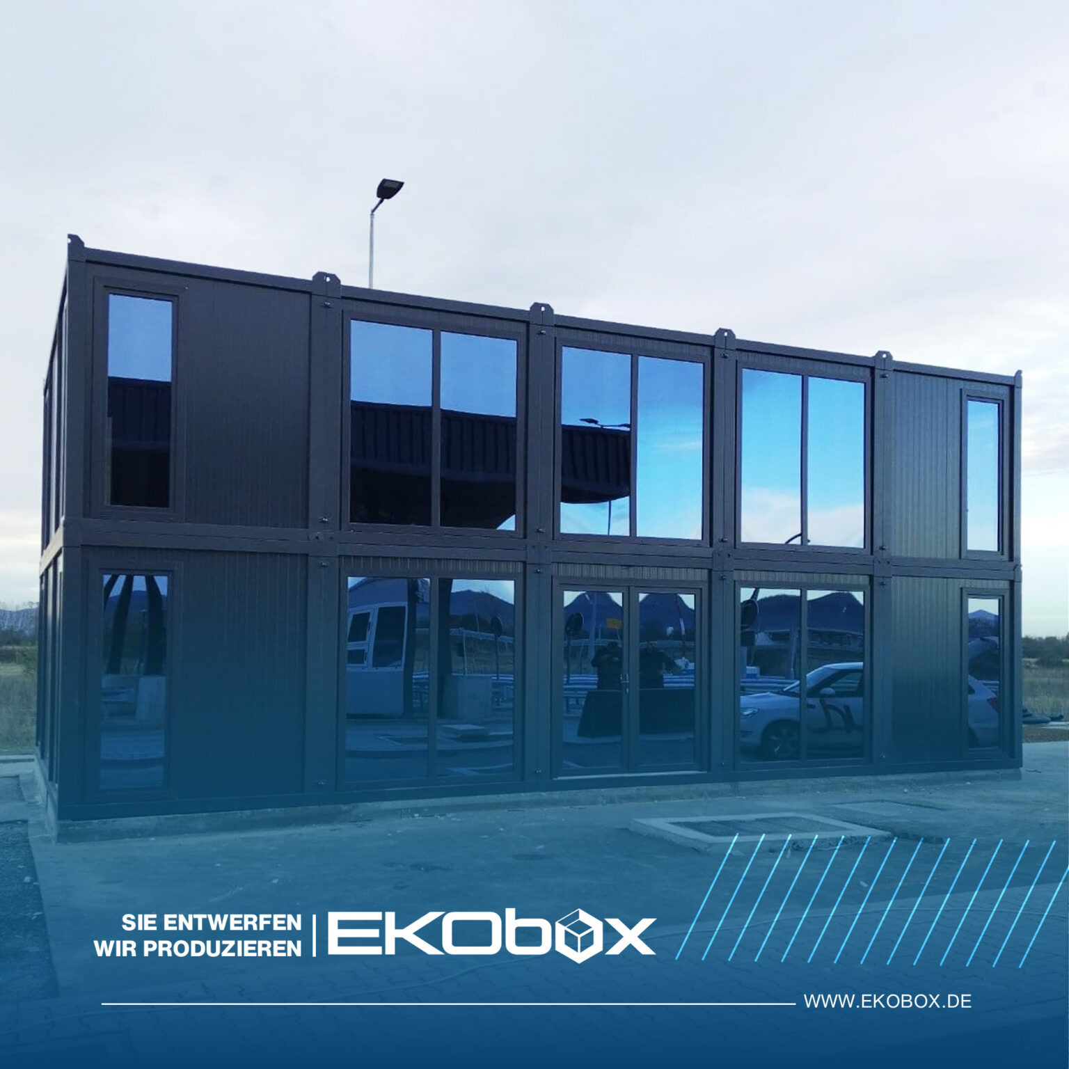 Wohncontainer kaufen: Preise ab 7.990 € | EkoBox