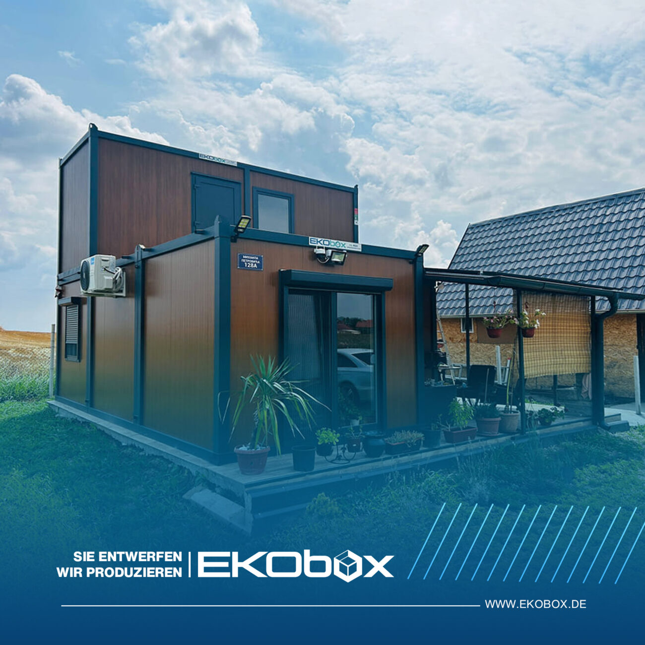 Wohncontainer kaufen: Preise ab 7.990 € | EkoBox