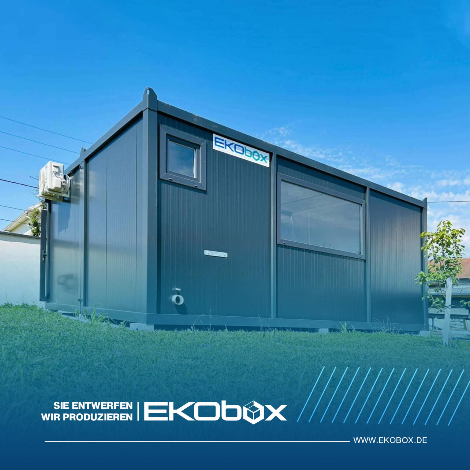 Wohncontainer kaufen: Preise ab 7.990 € | EkoBox